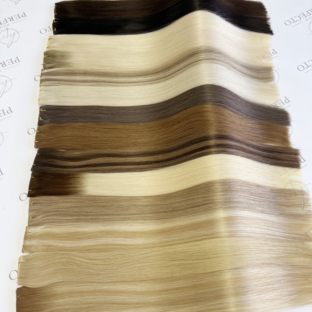 Hybrid Wefts Human Hair Extensions Factory | Hairperfecto