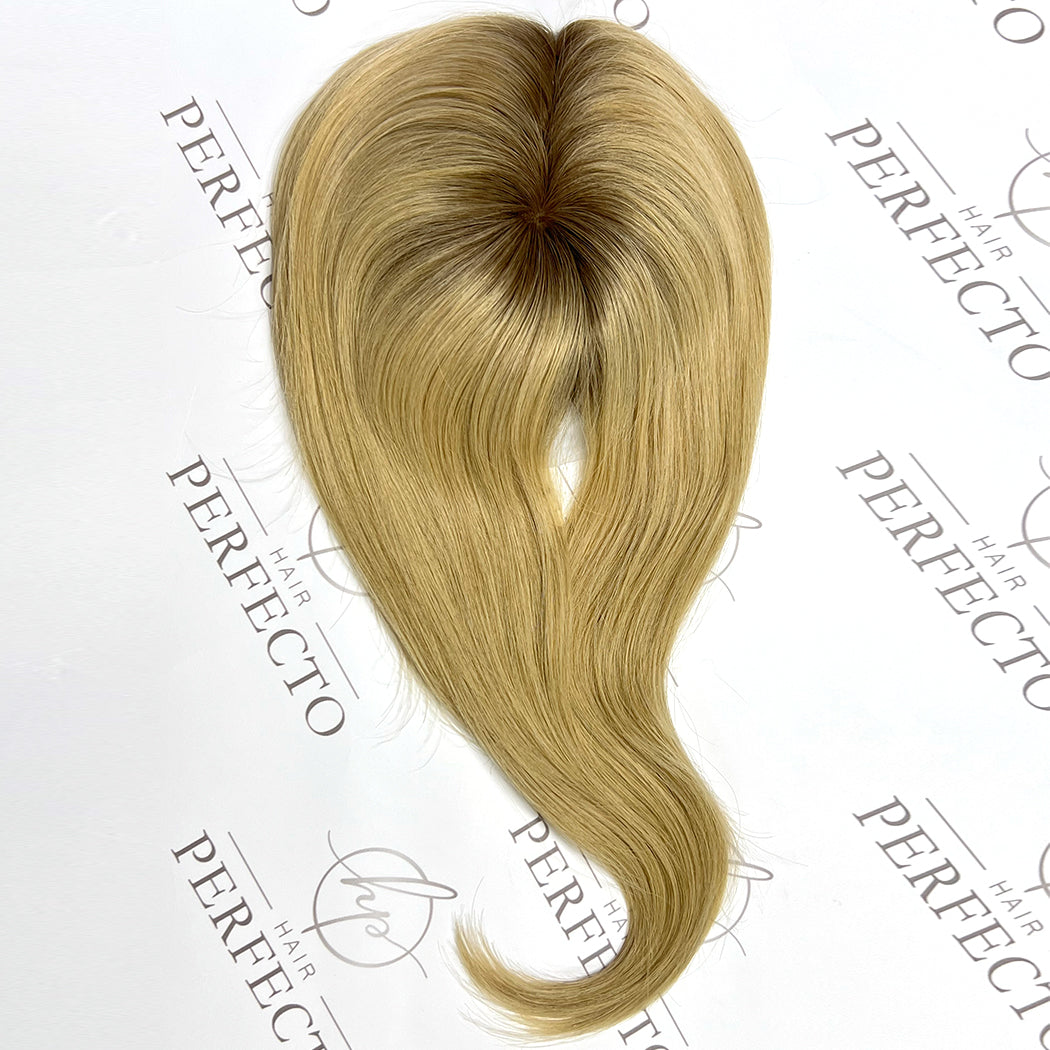 Microline Hair Toppers 16 Inch #Cafe Brown Hair Topper